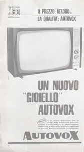 AutoVox – Televisioni, Autoradio con stile italiano